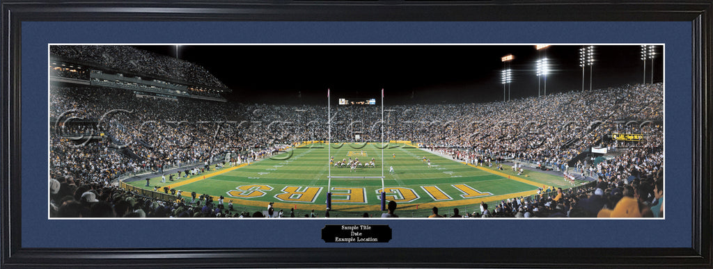 LA-59 LSU Tigers "End Zone" | The Rob Arra Collection