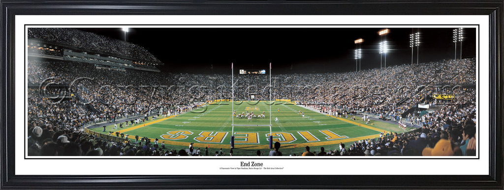 LA-59 LSU Tigers "End Zone" | The Rob Arra Collection